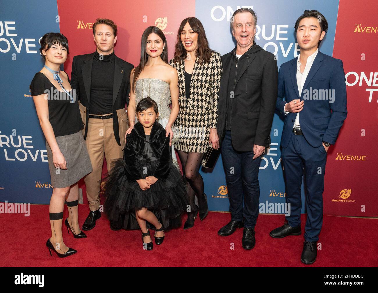 New York, USA. 27th Mar, 2023. Oona Yaffe, Luke Bracey, Phillipa Soo, Oceana Matsumoto, Michaela ...