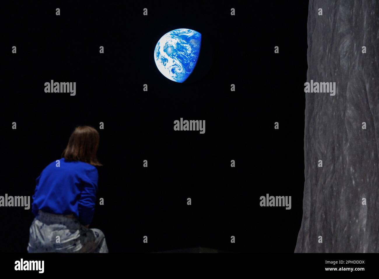 Nuremberg, Germany. 27th Mar, 2023. The photograph of the Earth ...