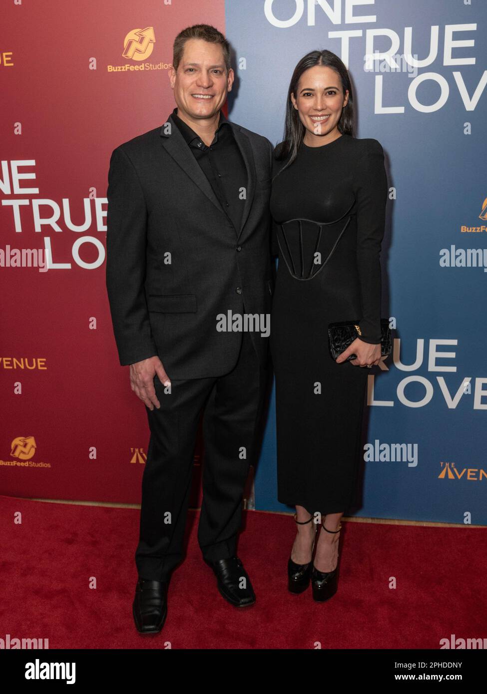 Wes Wull and Diana Hull attend premiere of One True Loves in The Whitby ...
