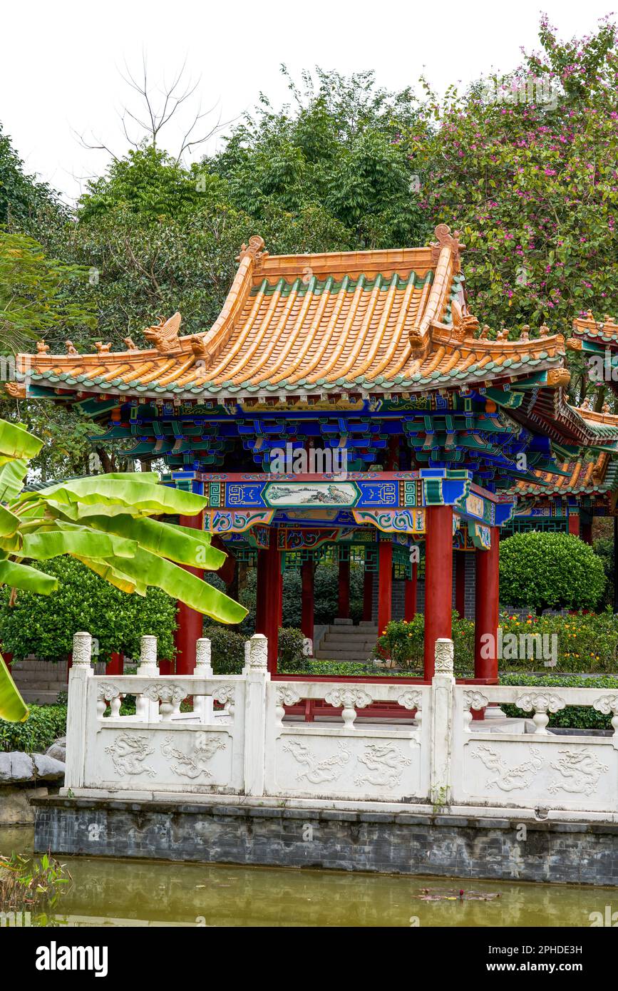 Ancient buildings of luxurious ancient Chinese traditional royal ...