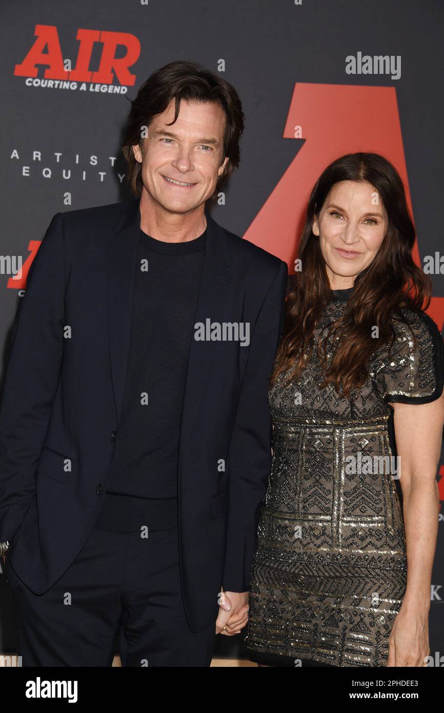 Los Angeles, Ca. 27th Mar, 2023. Jason Bateman and Amanda Anka at the ...