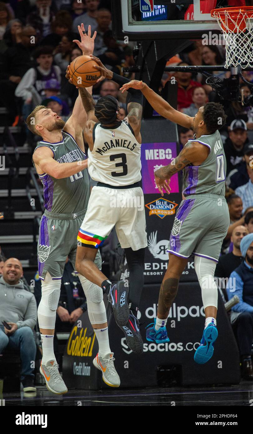 Sacramento, CA, USA. 27th Mar, 2023. Sacramento Kings forward Domantas ...