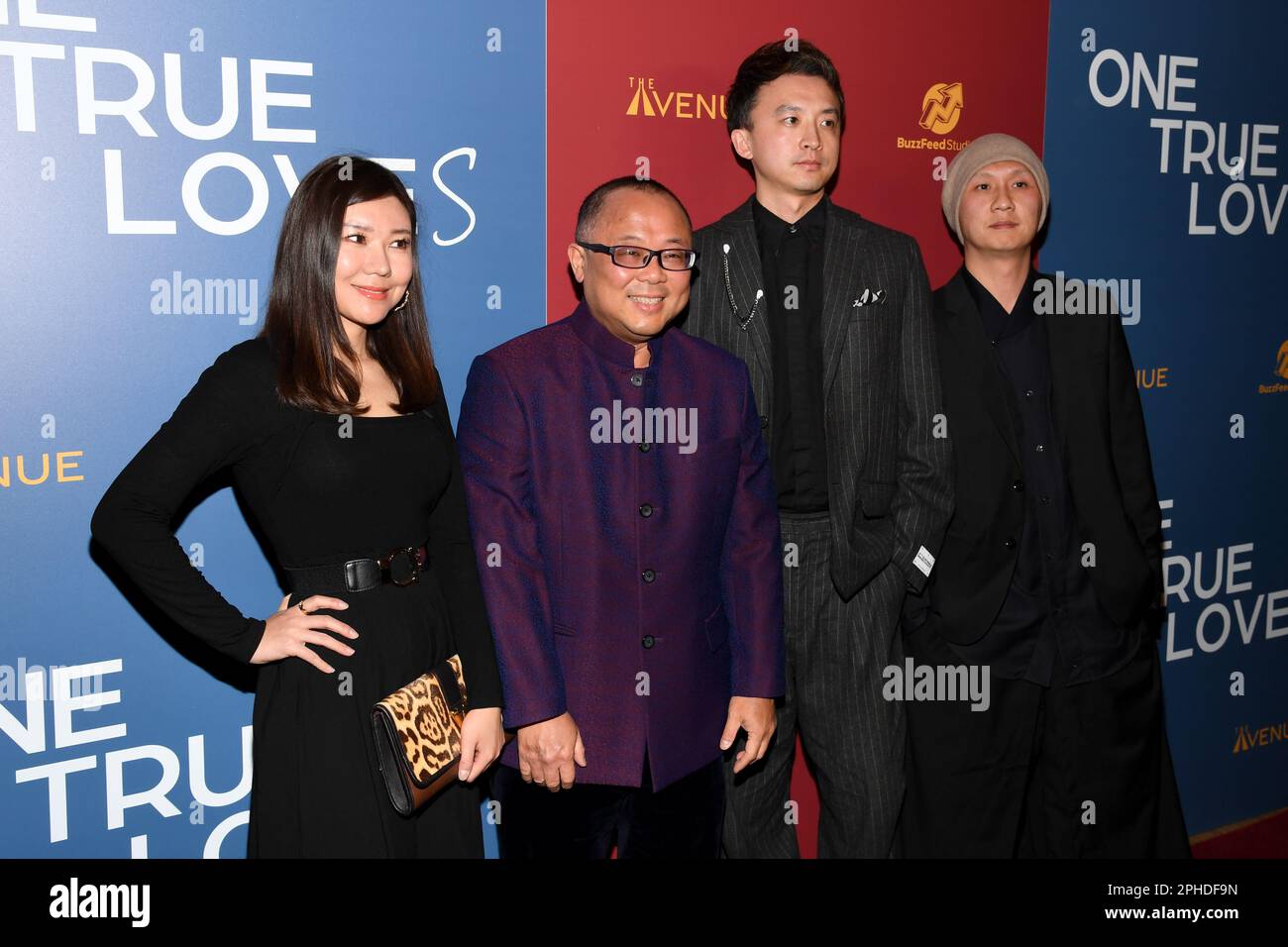 New York, USA. 27th Mar, 2023. Vanessa Guo, Chang Tseng, Calvin Wu and Aaron Yu attend the 'One ...