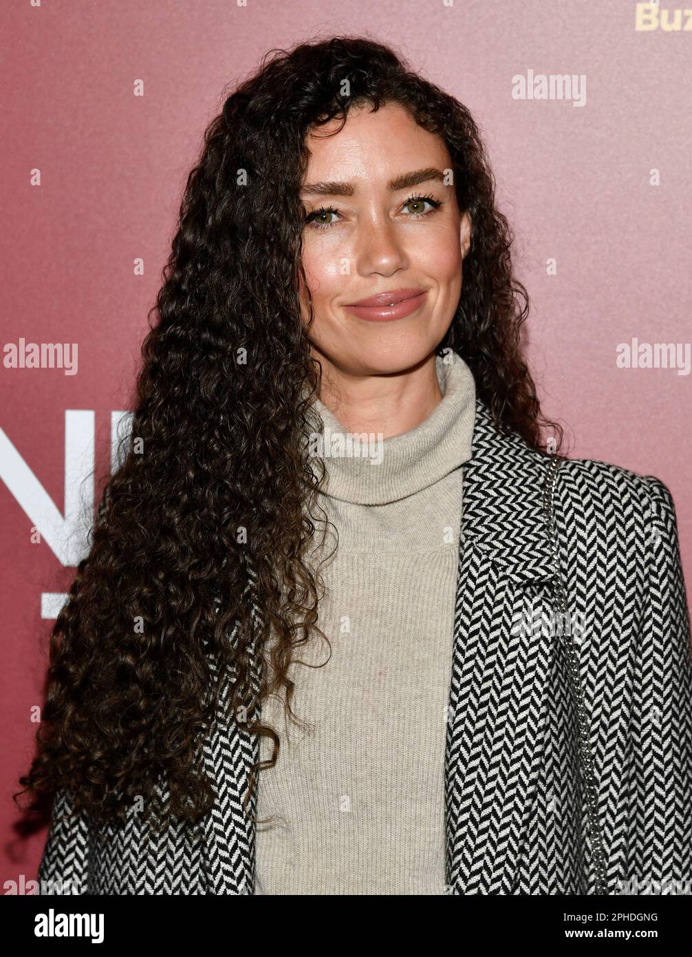 Thania Peck attends the premiere of "One True Loves" at The Whitby ...