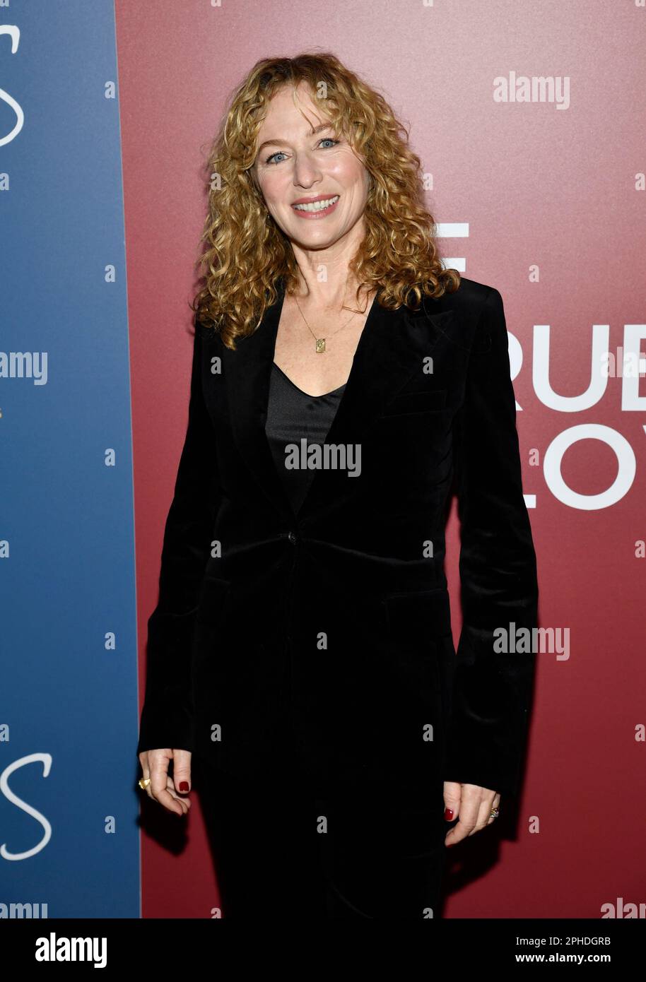 Sarah Finn attends the premiere of "One True Loves" at The Whitby Hotel ...