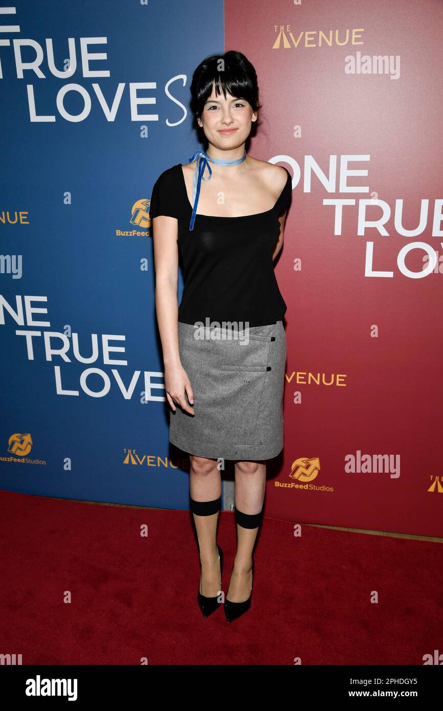 Oona Yaffe attends the premiere of "One True Loves" at The Whitby Hotel ...