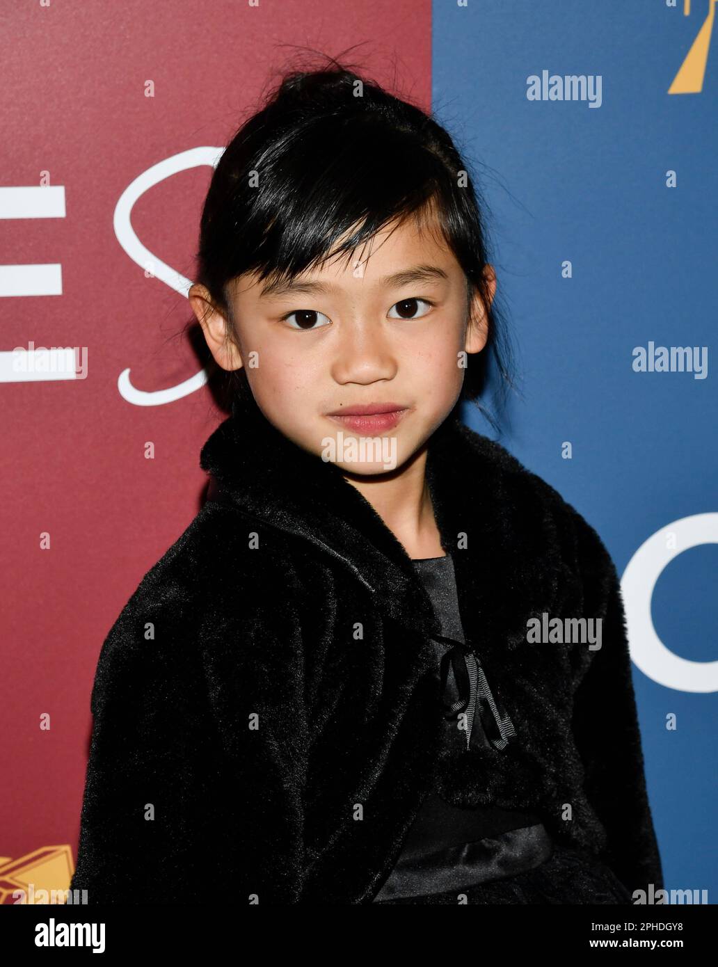 Oceana Matsumoto attends the premiere of "One True Loves" at The Whitby Hotel on Monday, March ...