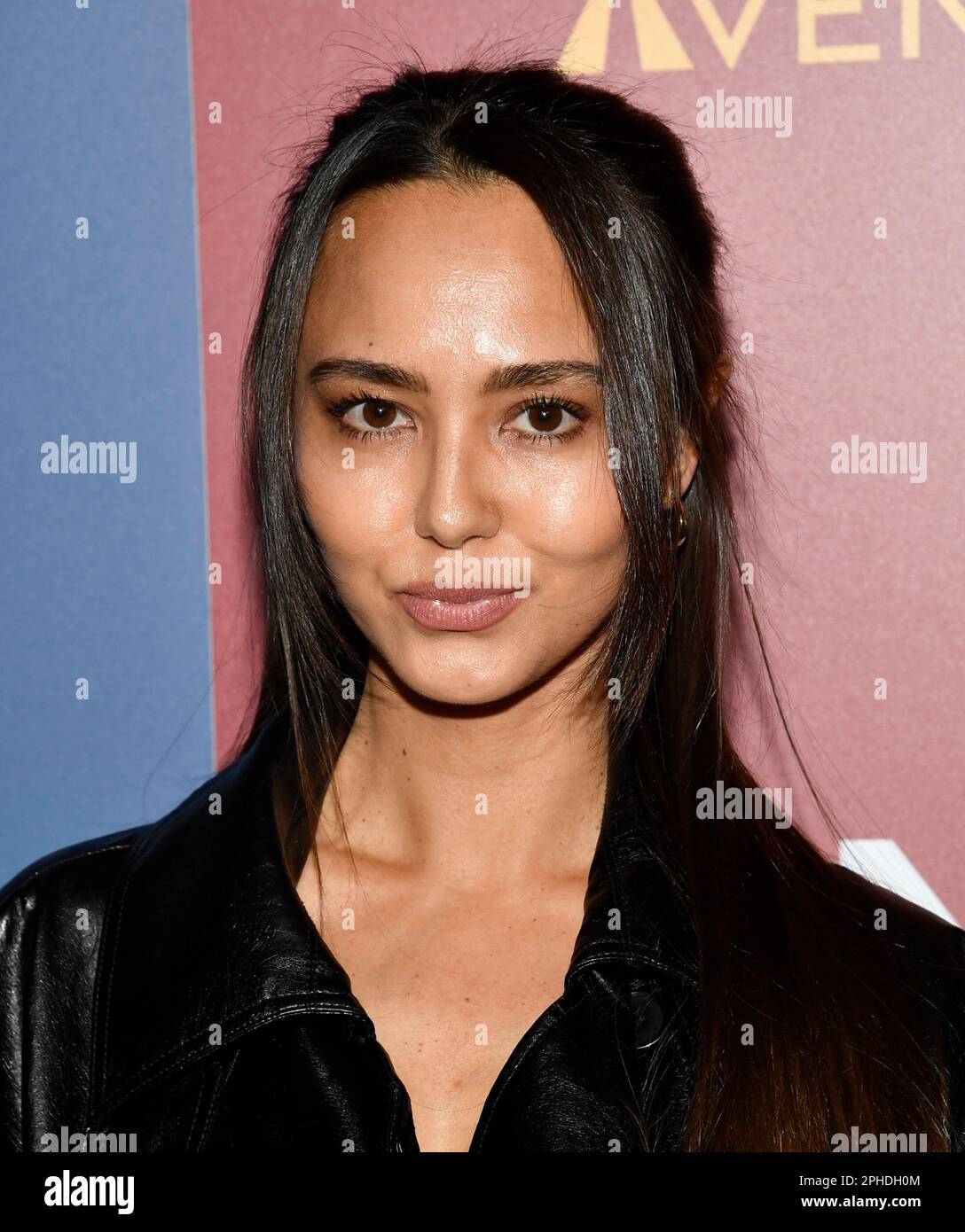 Cindy Bru Attends The Premiere Of One True Loves At The Whitby Hotel On Monday March 27 2023