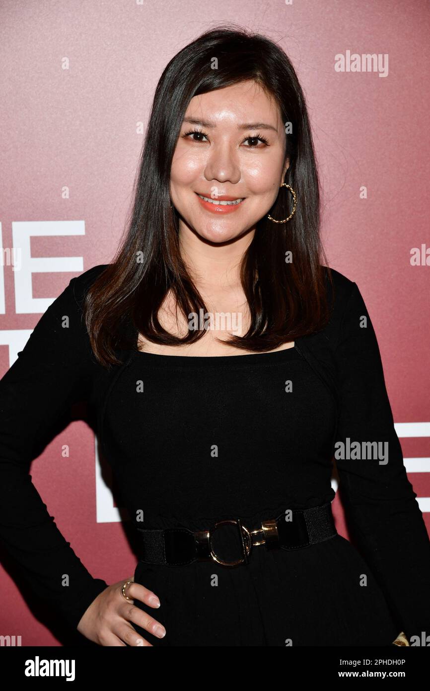 Vanessa Guo attends the premiere of "One True Loves" at The Whitby Hotel on Monday, March 27 ...