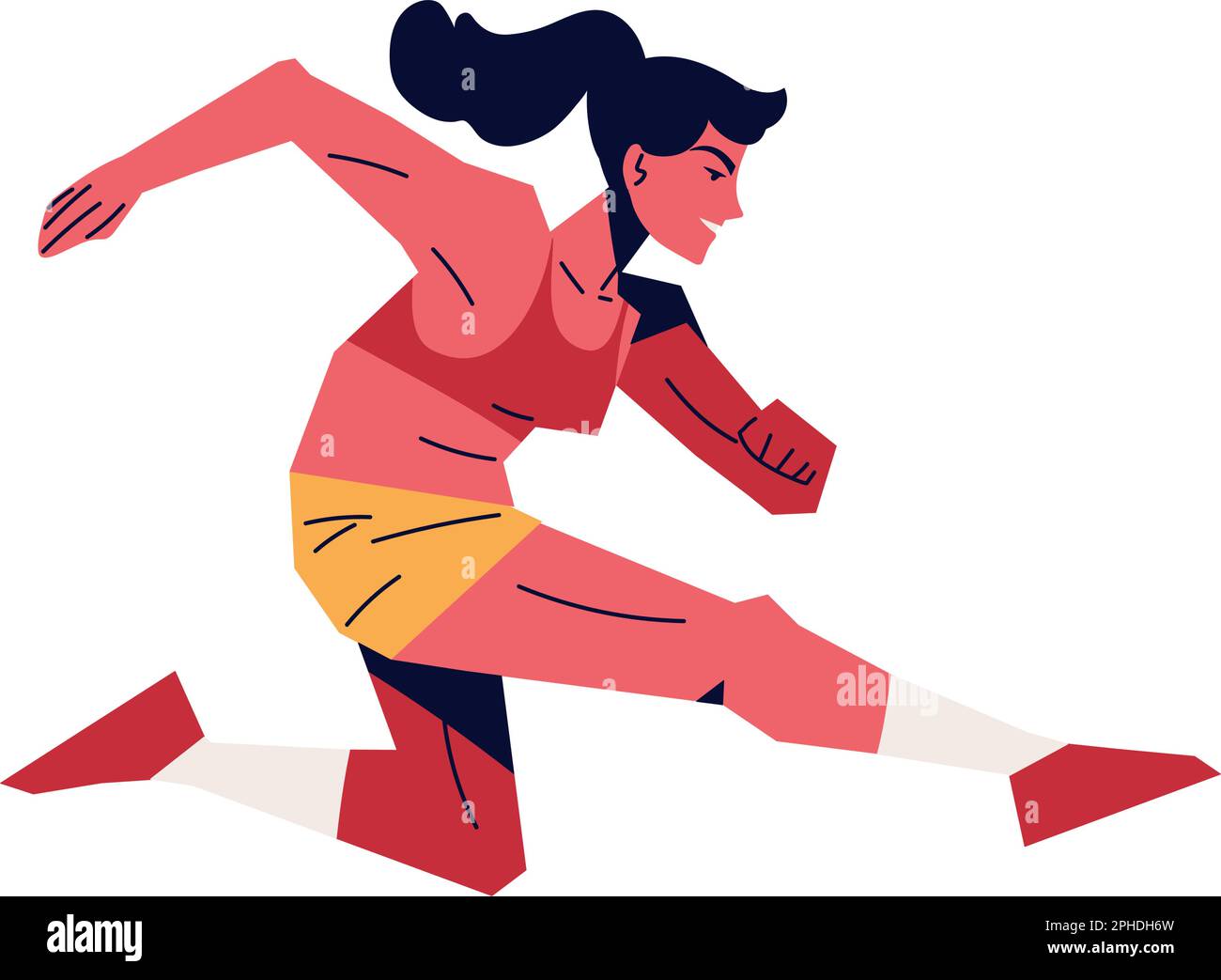woman sports and physical activity Stock Vector Image & Art - Alamy