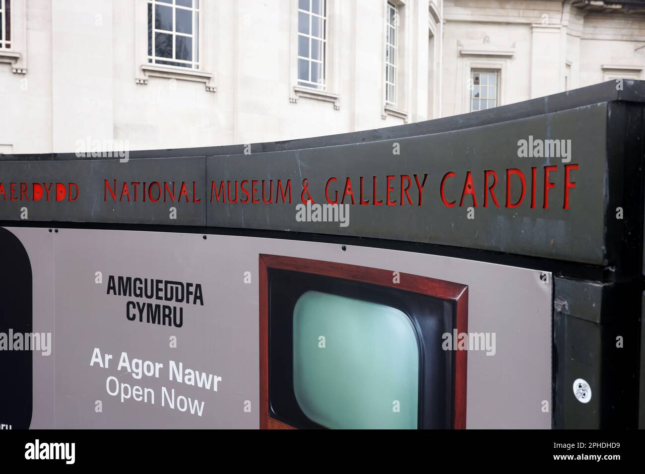 National museum and gallery in Cardiff in Wales, UK Stock Photo - Alamy