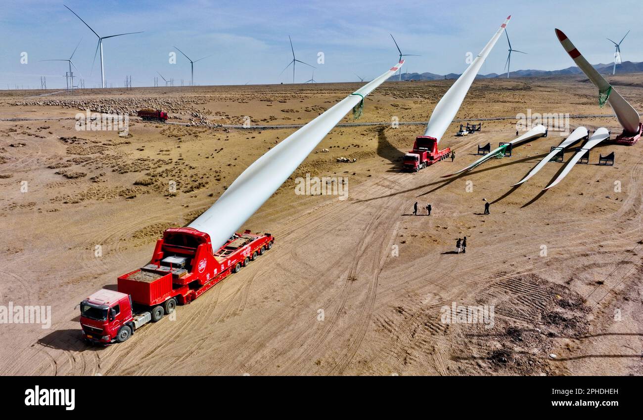 Zhangye, China. 27th Mar, 2023. ZHANGYE, CHINA - MARCH 27, 2023 ...