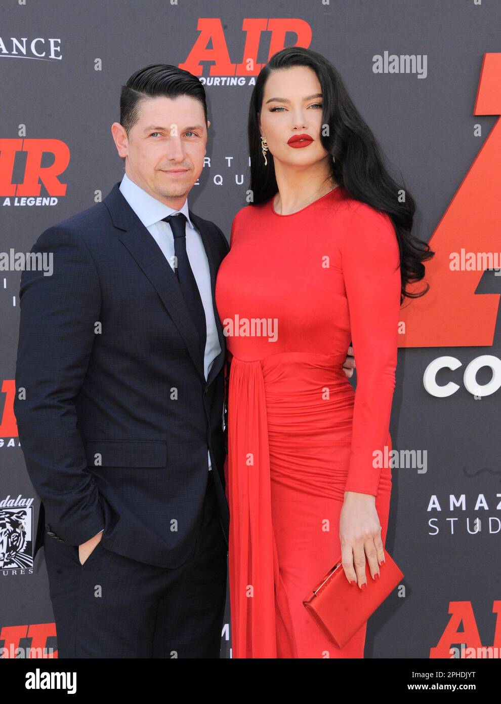Los Angeles, CA. 27th Mar, 2023. Andre Lemmers, Adriana Lima at ...
