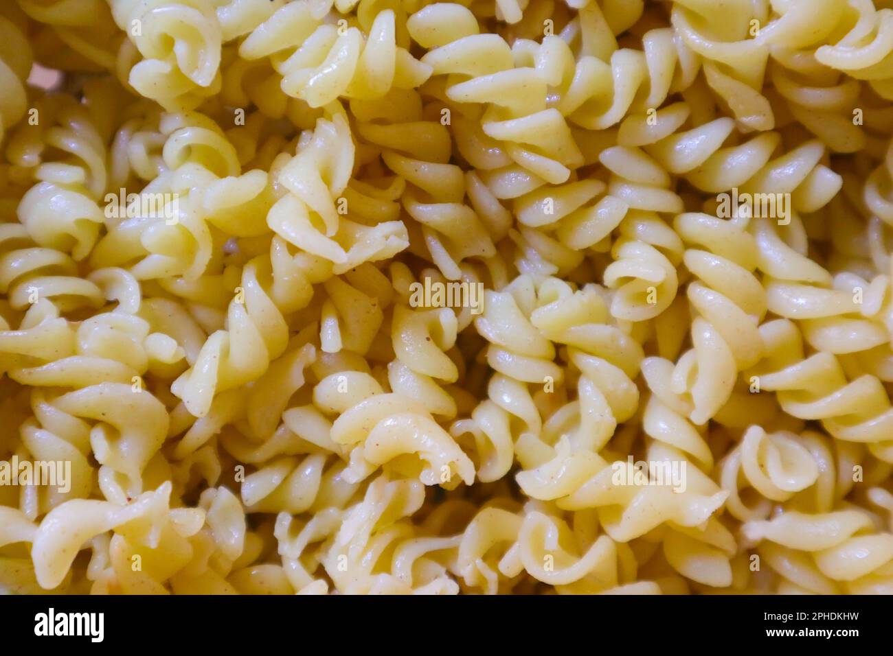 Fusilli spaghetti, Fusilli pasta as background image. Image texture ...