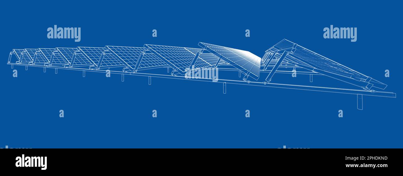 Solar Panel Concept. Vector Stock Vector Image & Art - Alamy