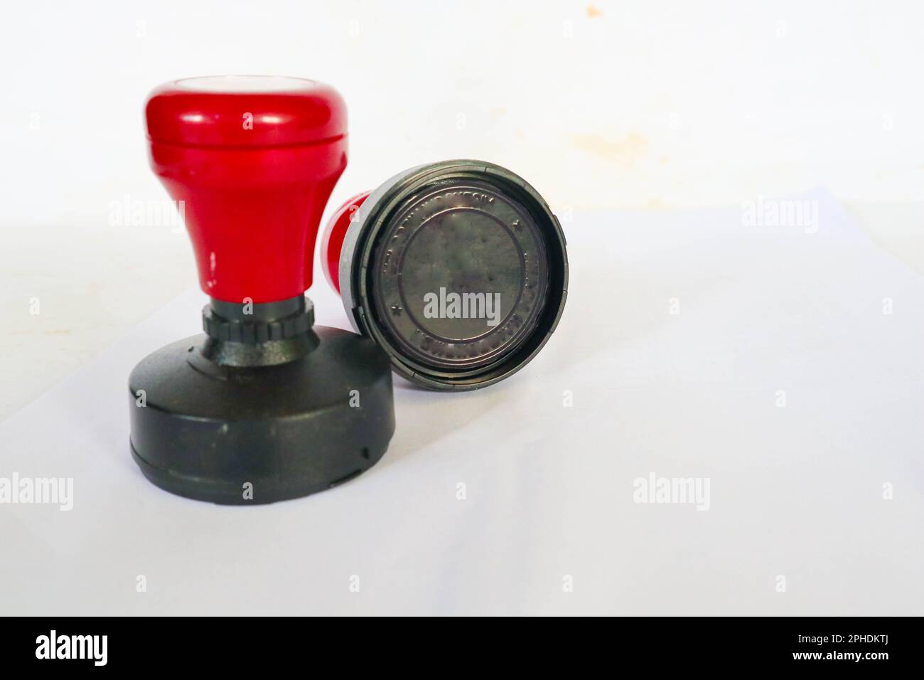 Rubber Stamp Plastic Handle