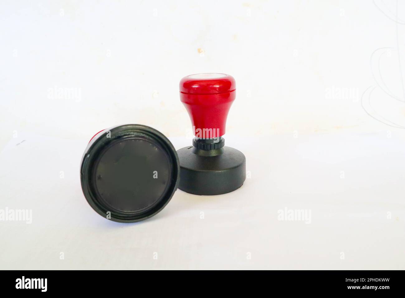 Rubber Stamp Plastic Handle