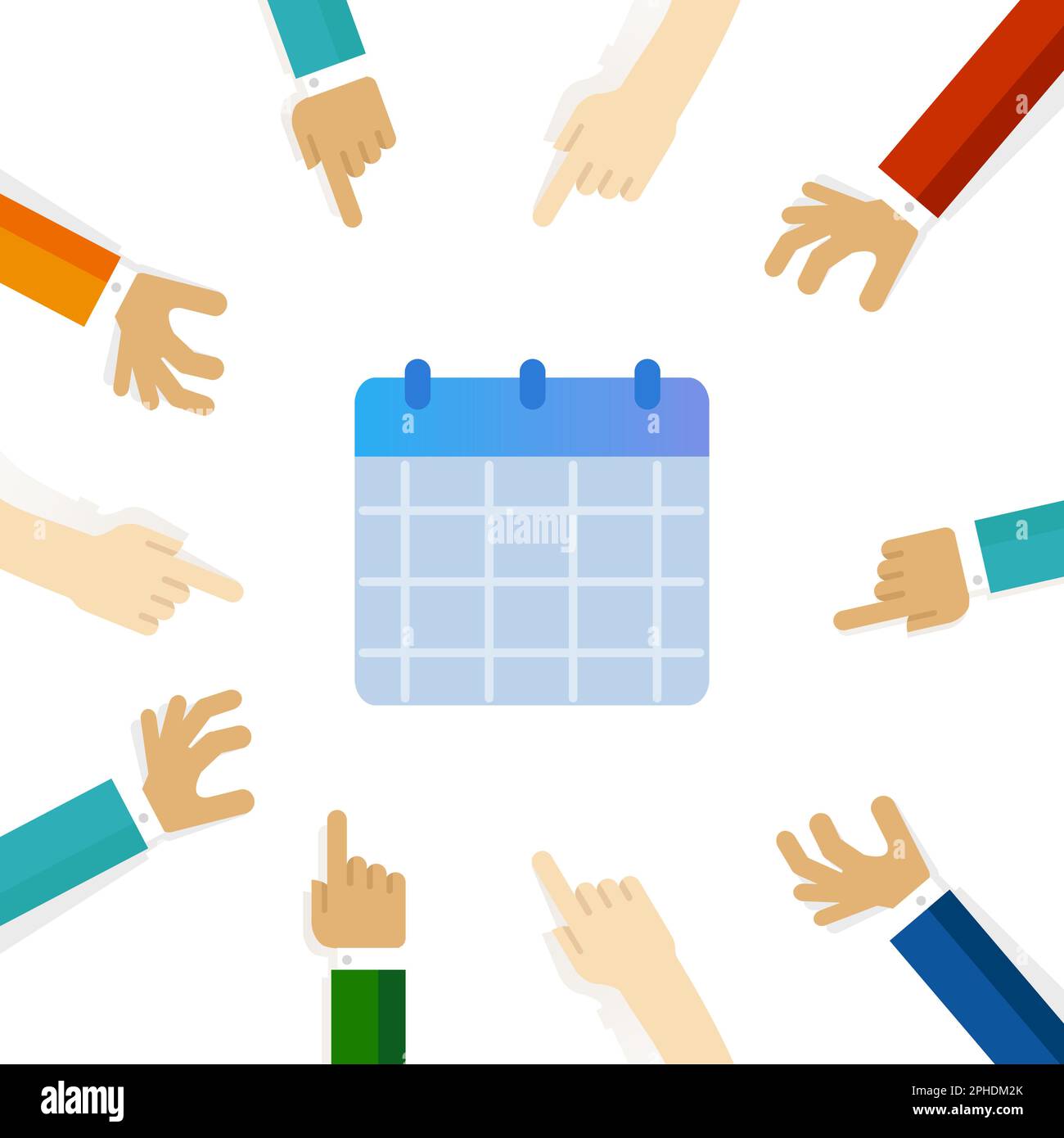Timetable scheduling Stock Vector Images - Alamy