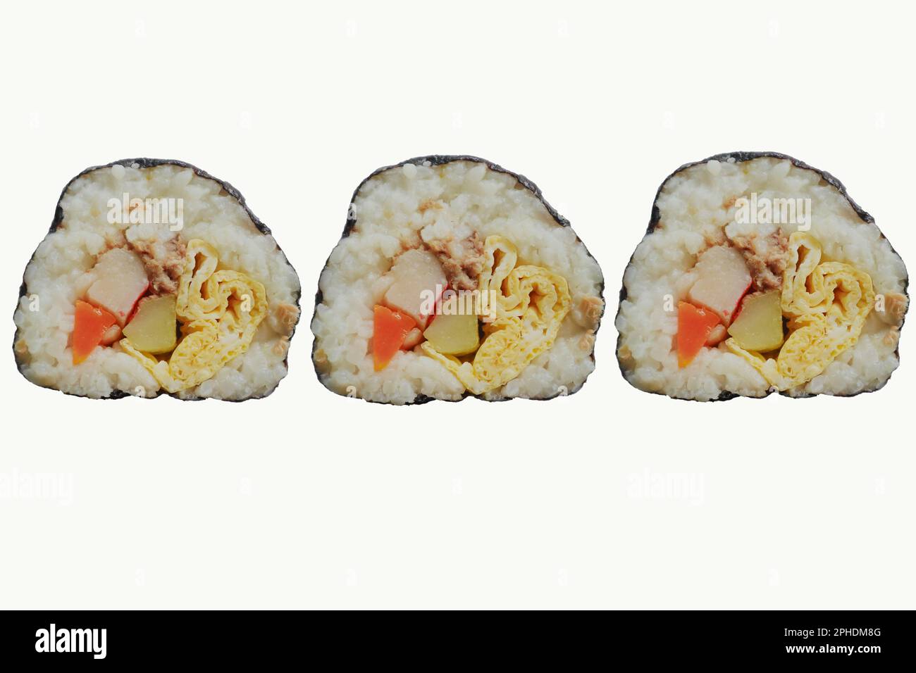 kimbap or gimbap is Korean roll Gimbap(kimbob) made from steamed white ...