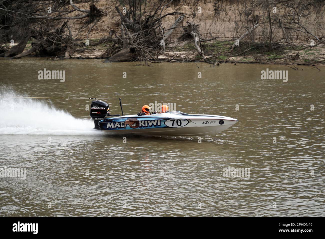 Echuca Victoria Australia, 26 March 2023 Mad Kiwi competing on the ...