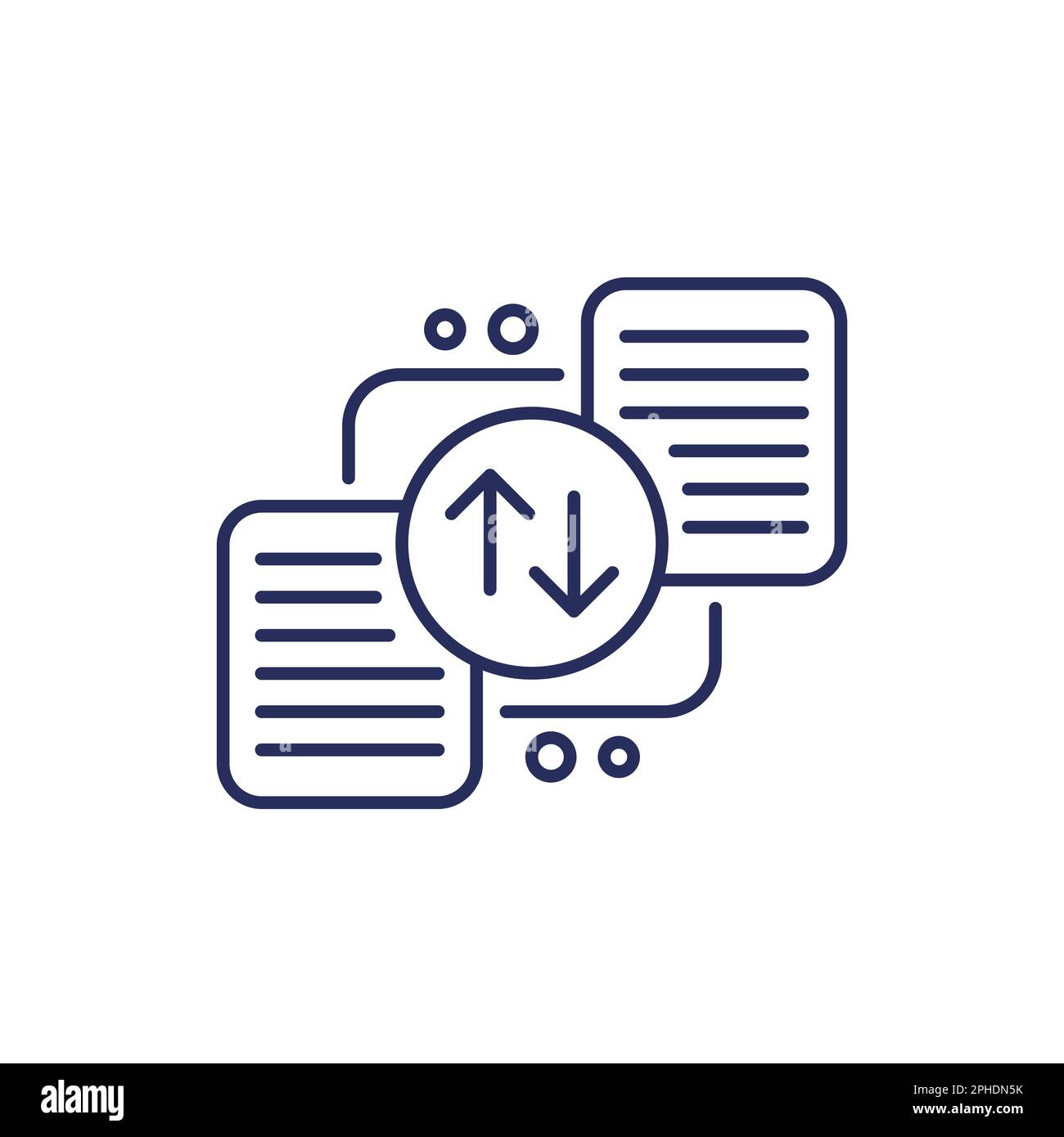 case priority icon on white, line vector Stock Vector Image & Art - Alamy