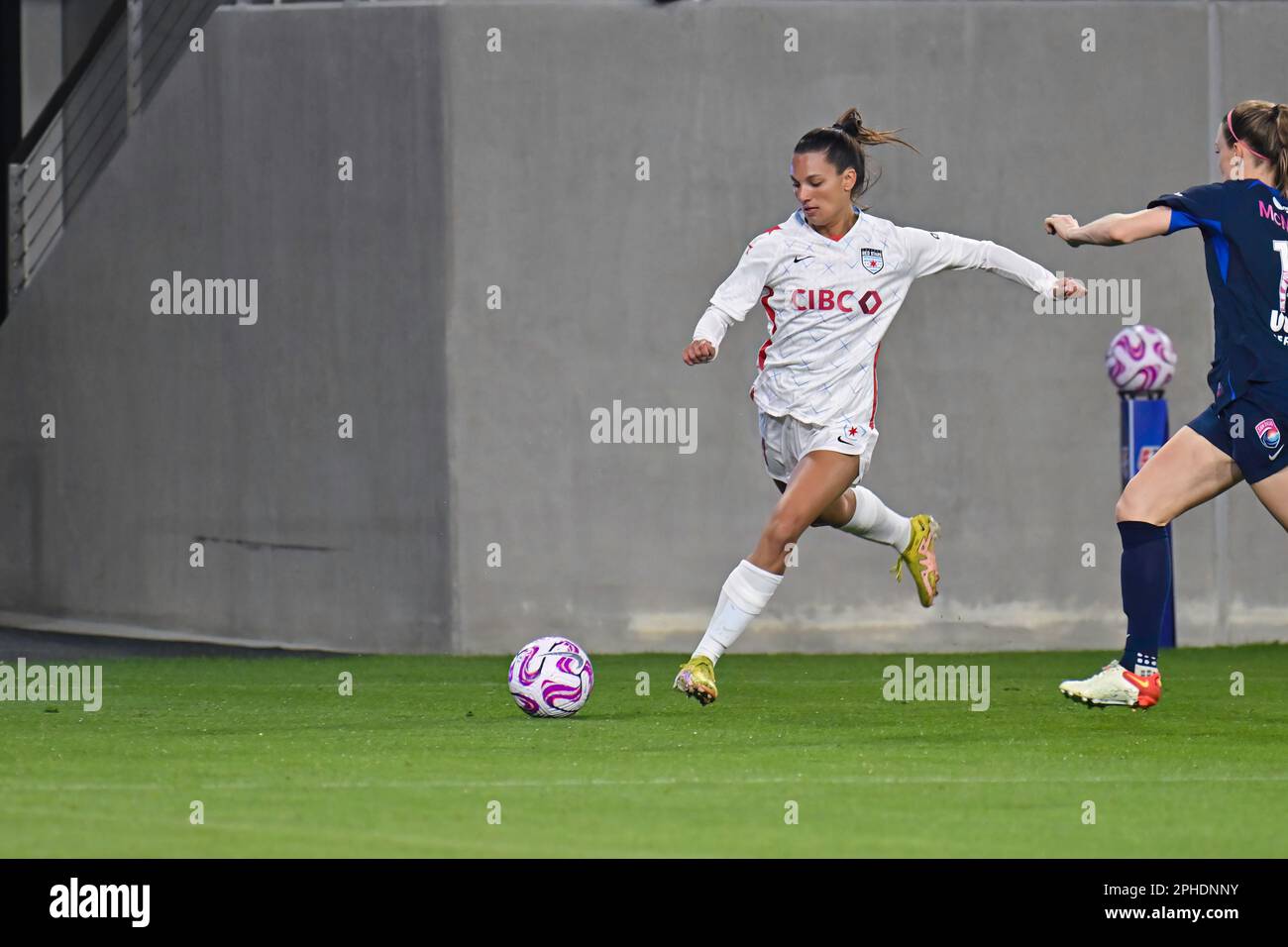 San Diego, California, USA. 25th Mar, 2023. Chicago Red Stars forward ...