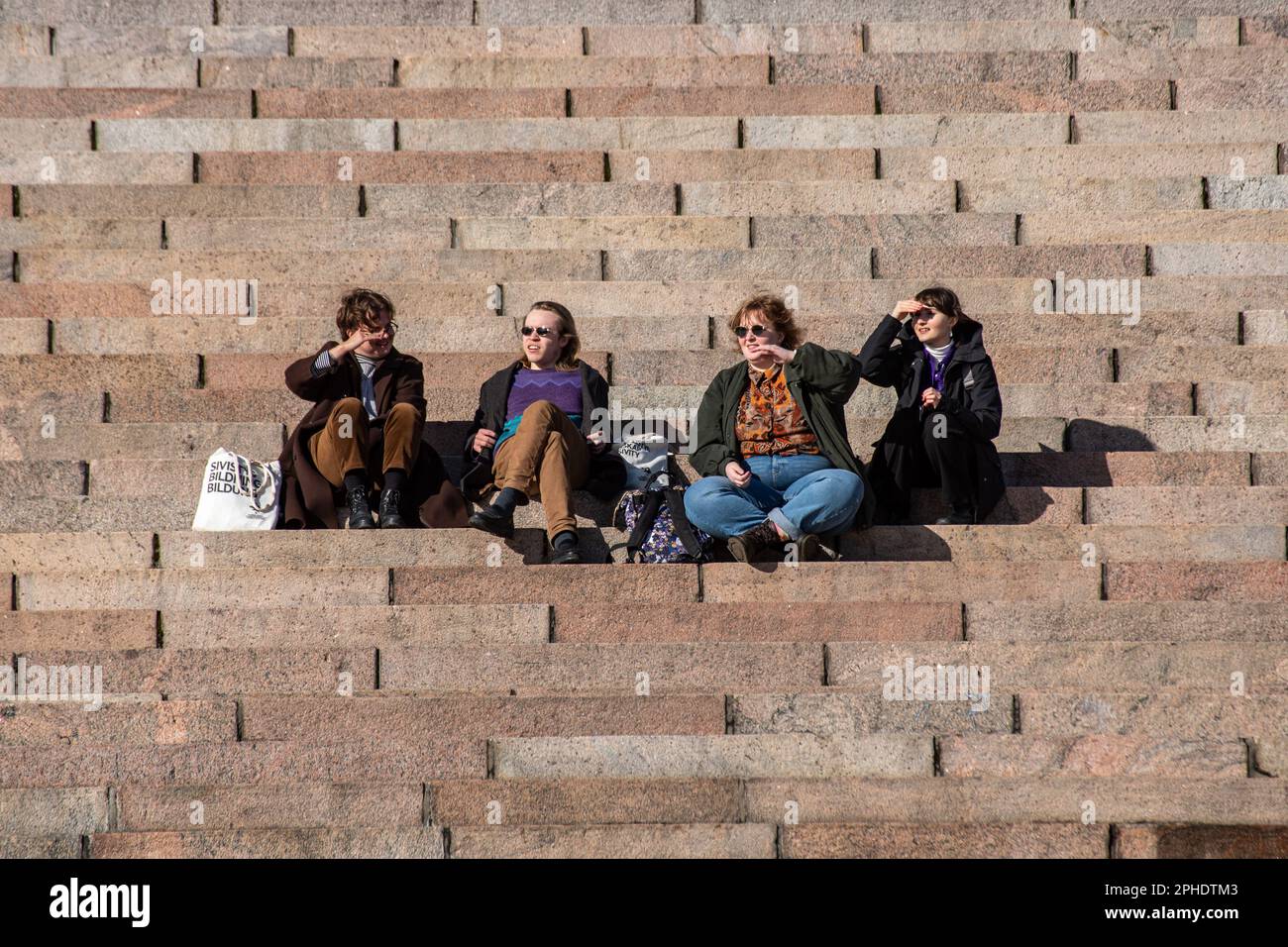 Young people at march hi-res stock photography and images - Alamy
