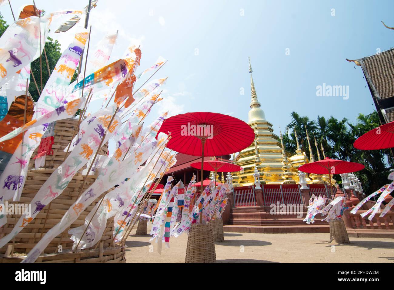 Songkran Festival is celebrated in a traditional New Year's Day, A ...