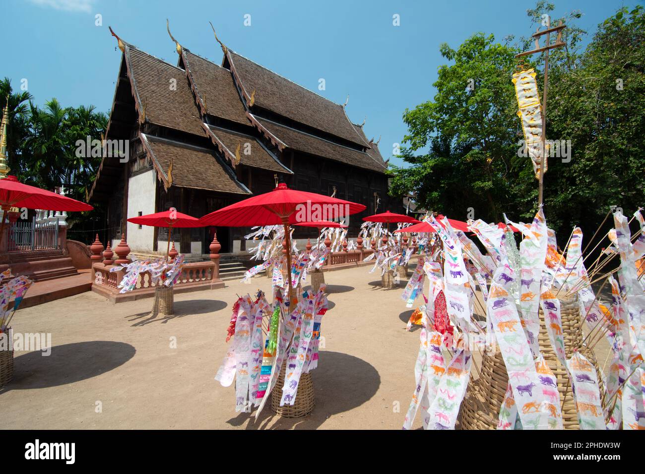 Songkran Festival is celebrated in a traditional New Year's Day, A ...