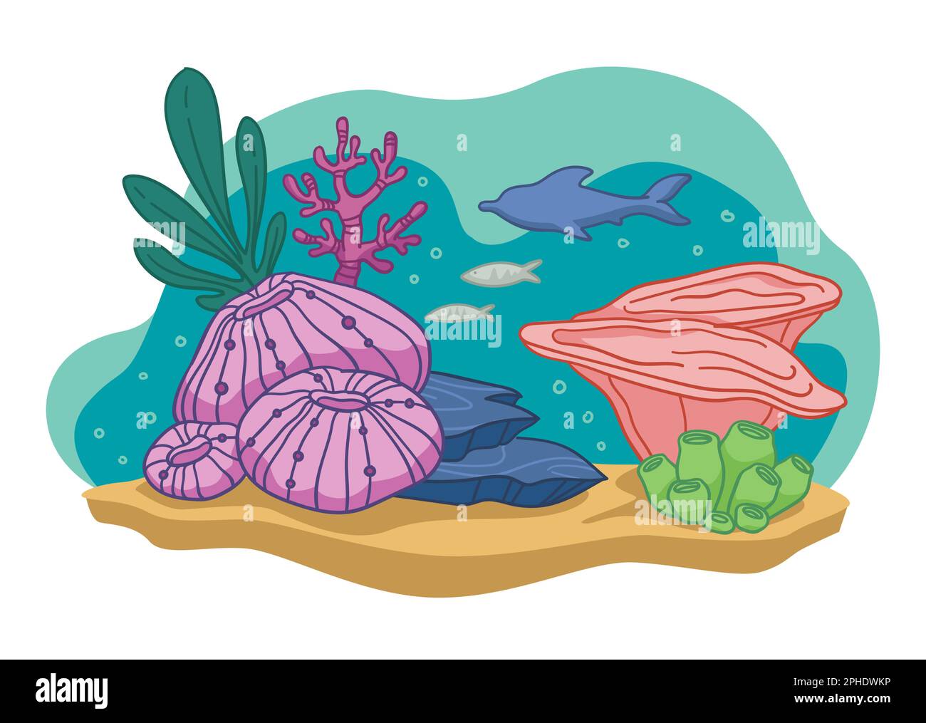 Ocean Bottom Clipart