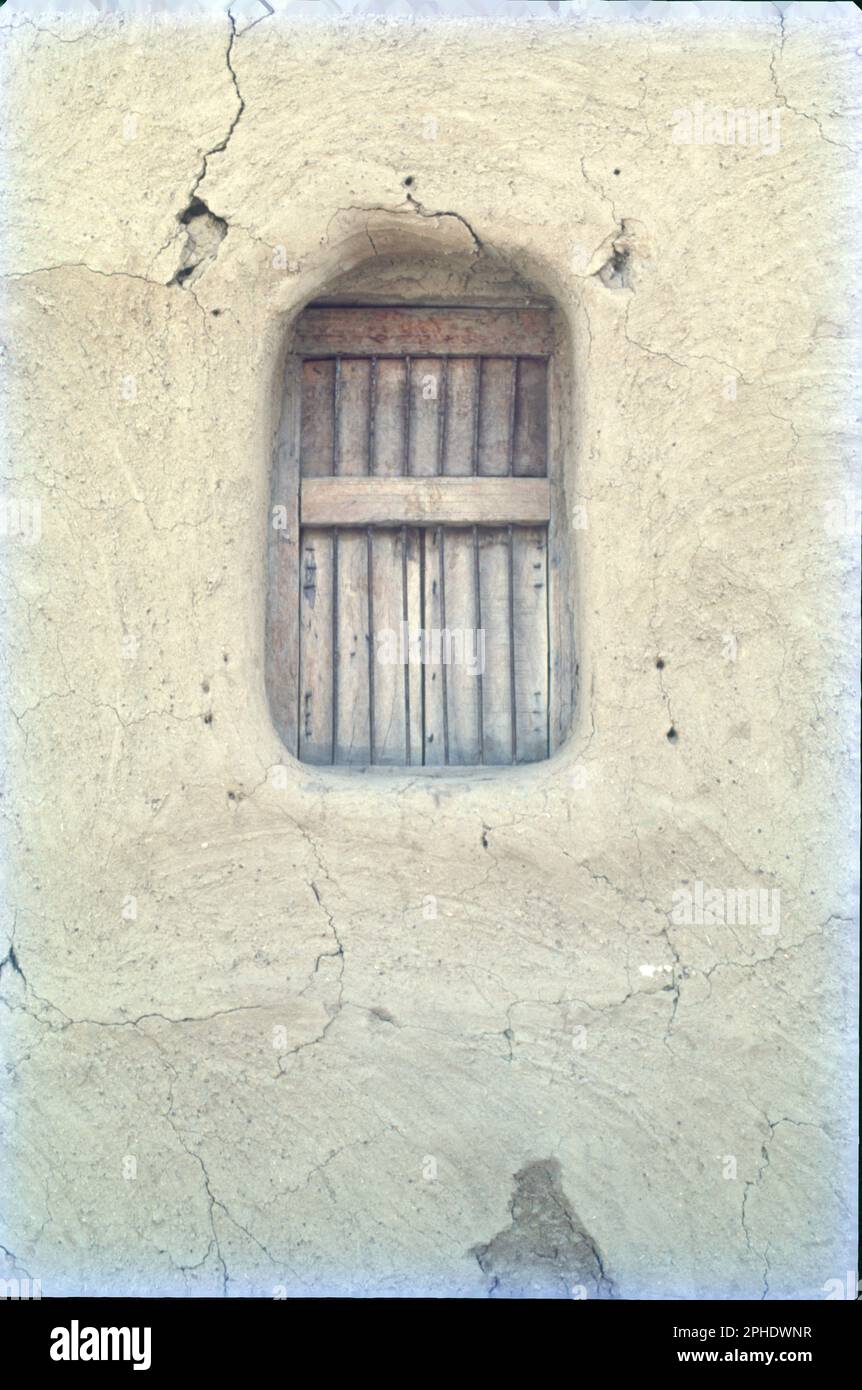 Window in Mud House, Kutch, Gujrat, India Stock Photo - Alamy
