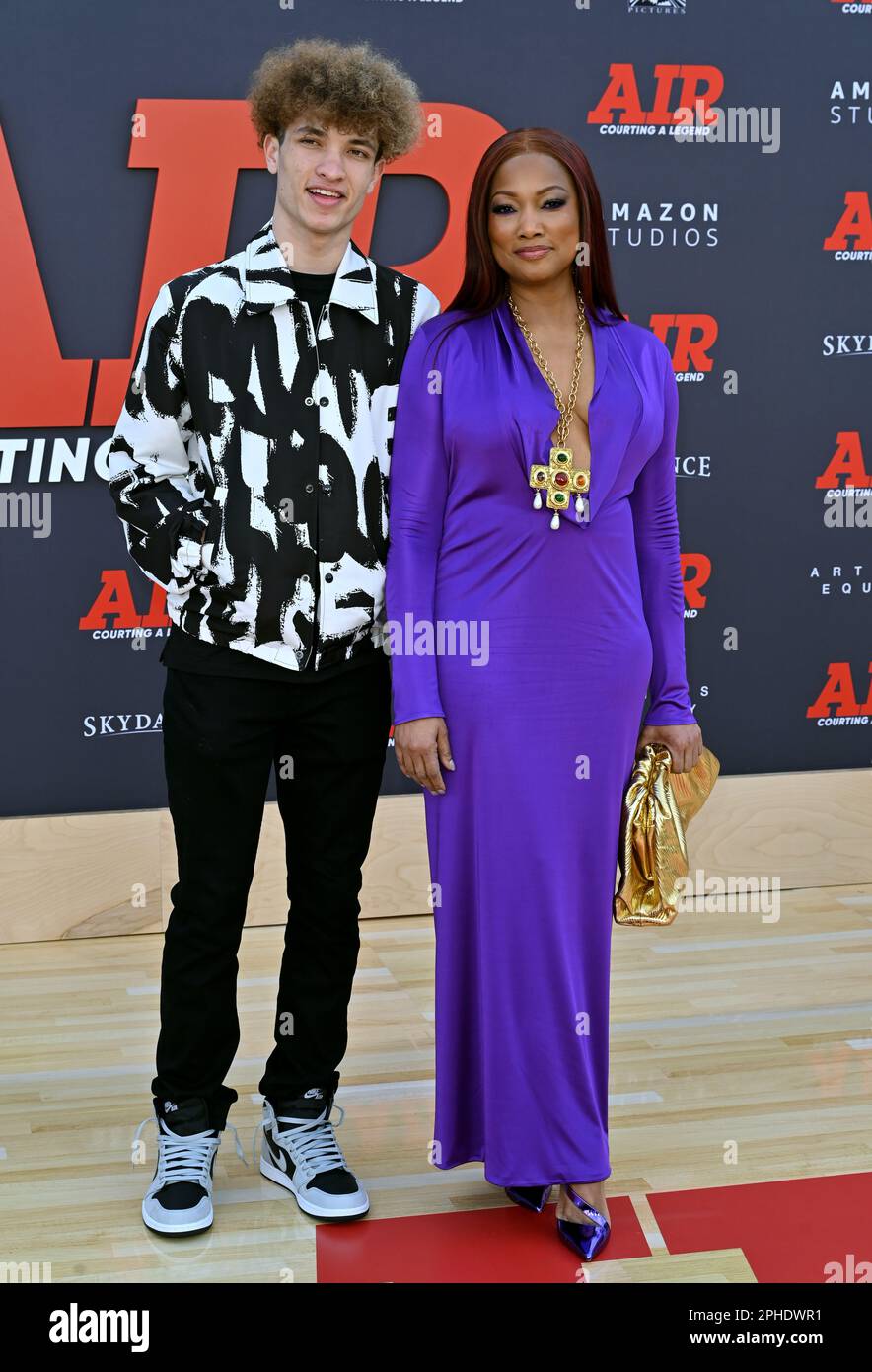 Los Angeles, USA. 27th Mar, 2023. Garcelle Beauvais & Jaid Thomas Nilon ...