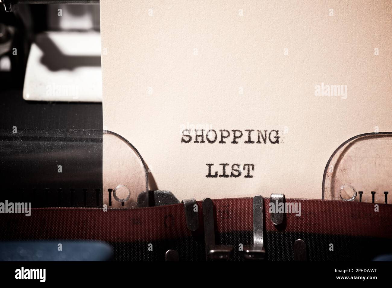 List text written on hi-res stock photography and images - Alamy