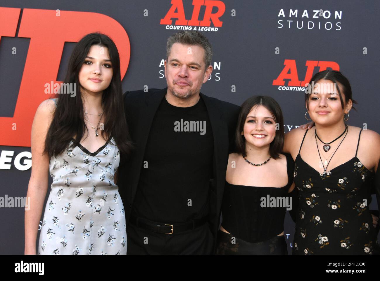 Los Angeles, California, USA 27th March 2023 Actor Matt Damon and ...