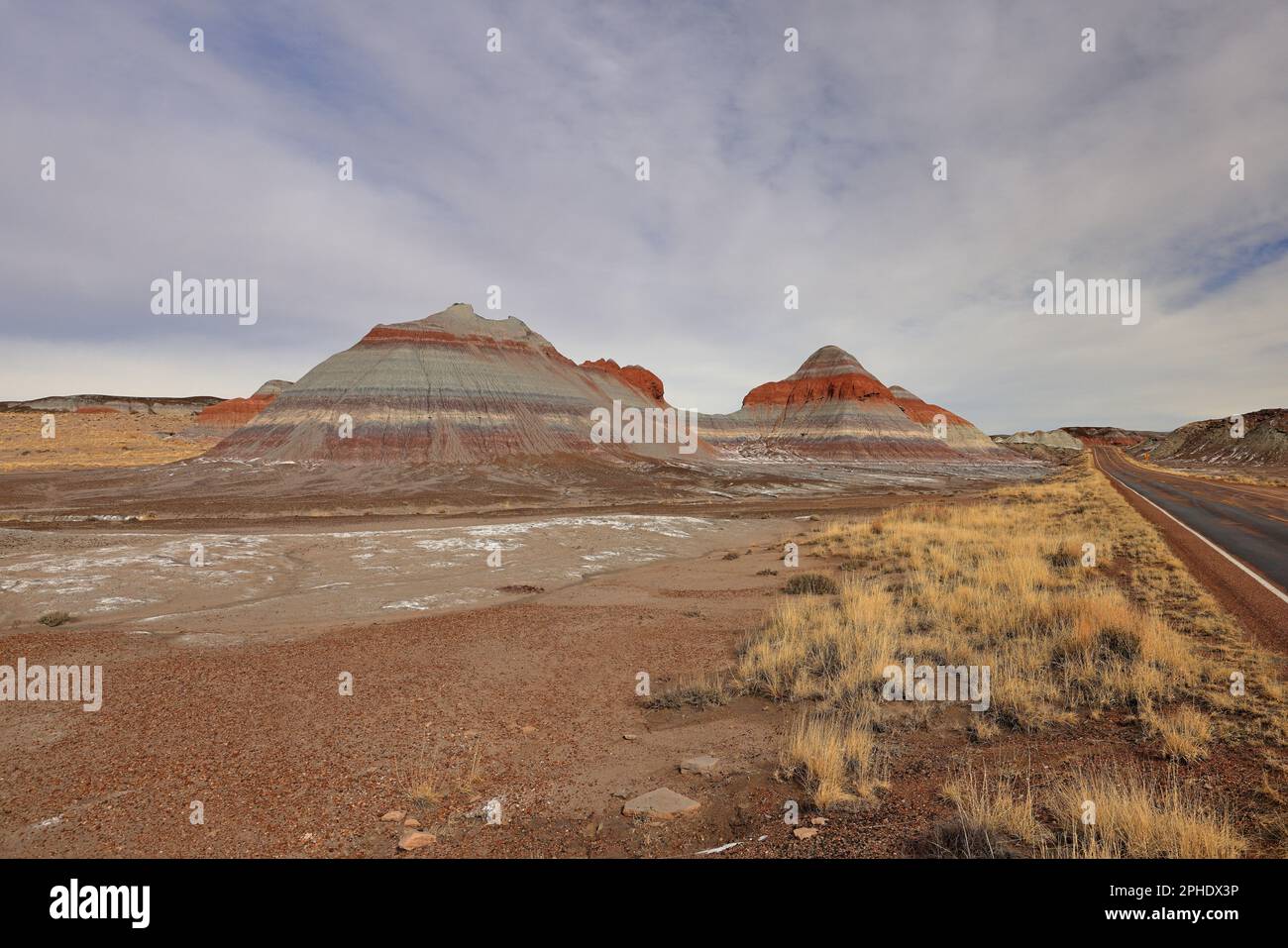 Petrified Forest National Park, a natural attraction place with many ...