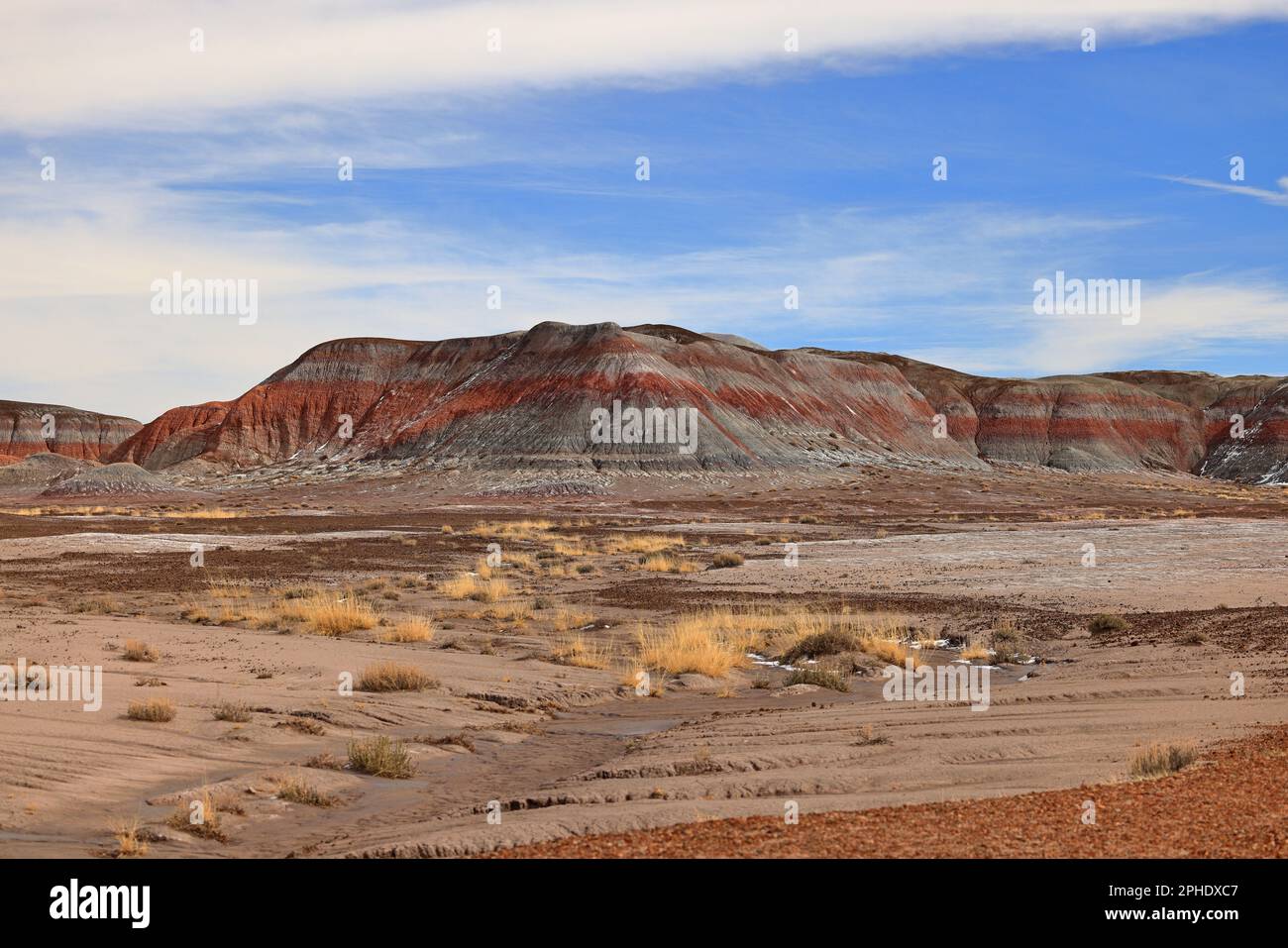 Petrified Forest National Park, a natural attraction place with many ...