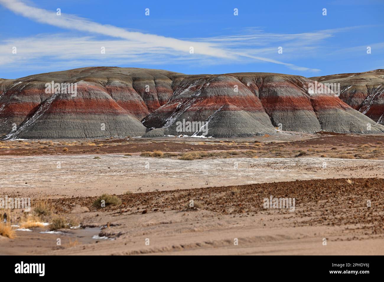 Petrified Forest National Park, a natural attraction place with many ...