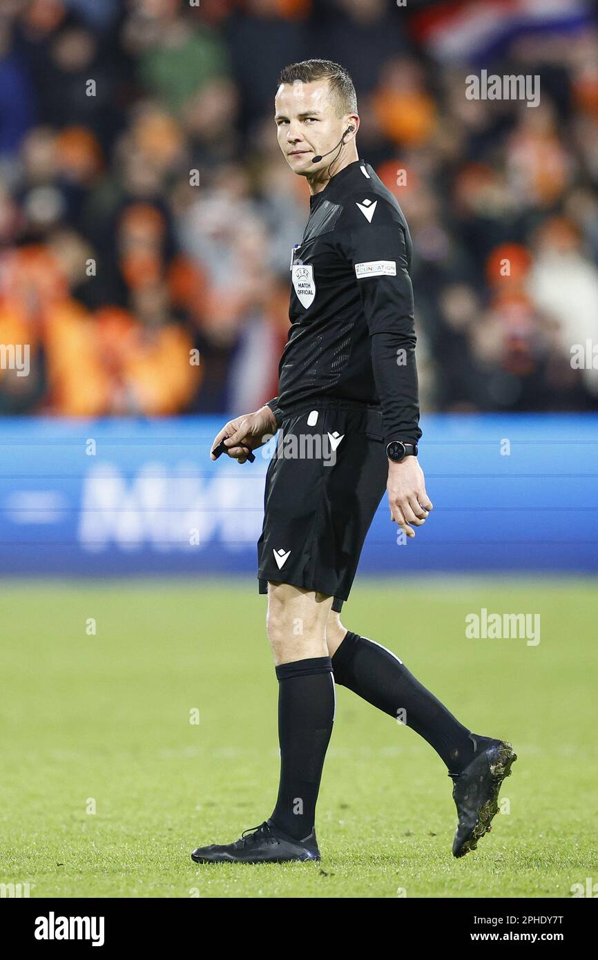Rotterdam, Netherlands. 27th Mar, 2023. ROTTERDAM, 27-03-2023, Stadion ...