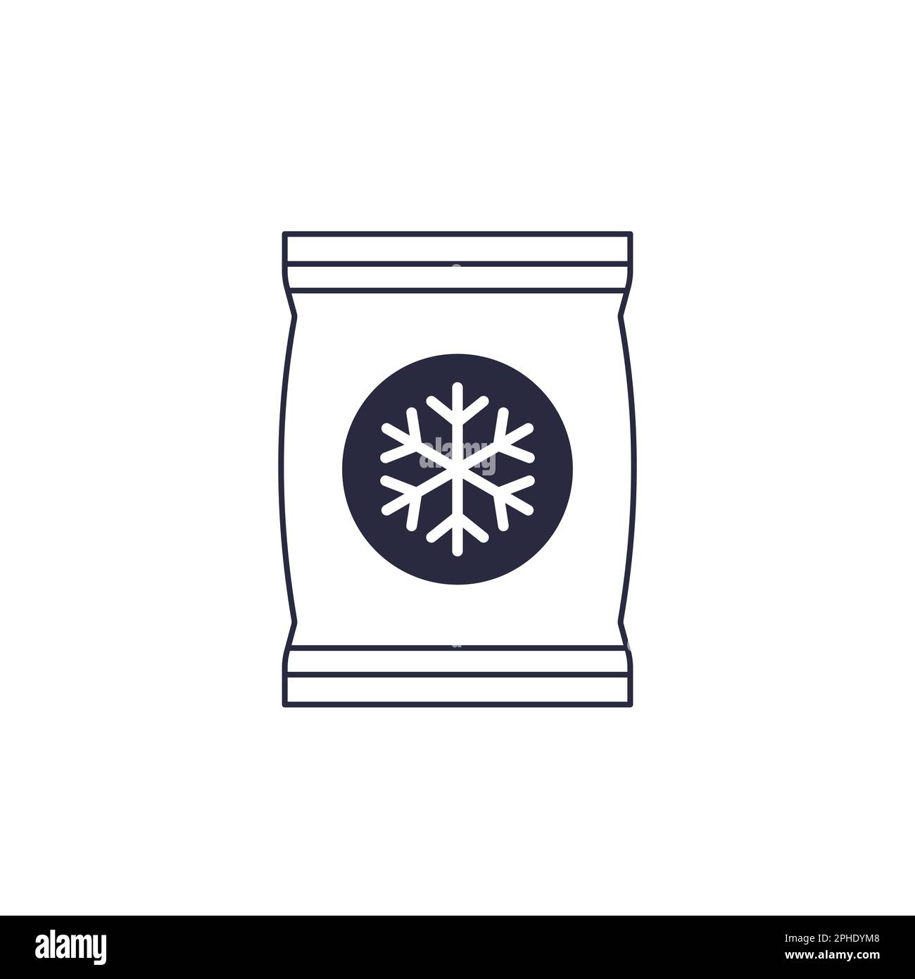 frozen bag icon, vector art Stock Vector Image & Art - Alamy