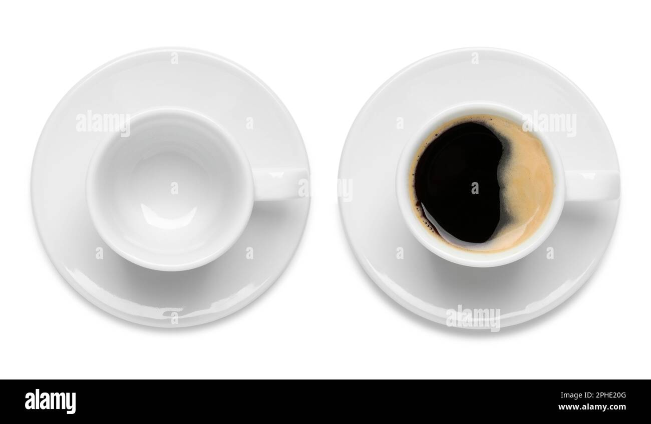 One cup hot americano Cut Out Stock Images & Pictures - Alamy