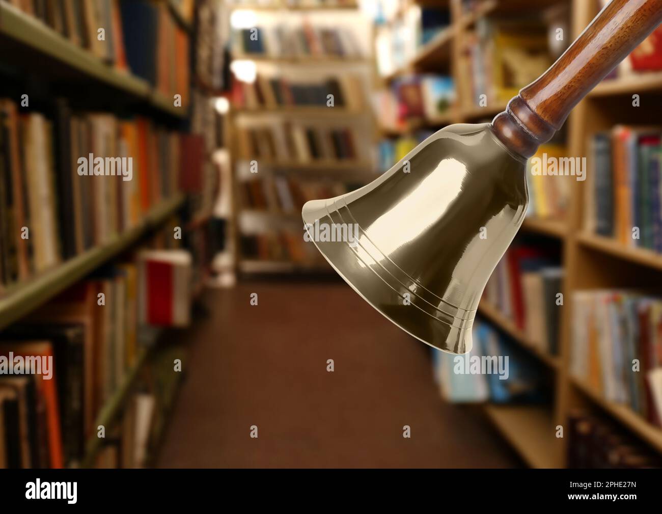 School books isolated vintage bell hi-res stock photography and images ...