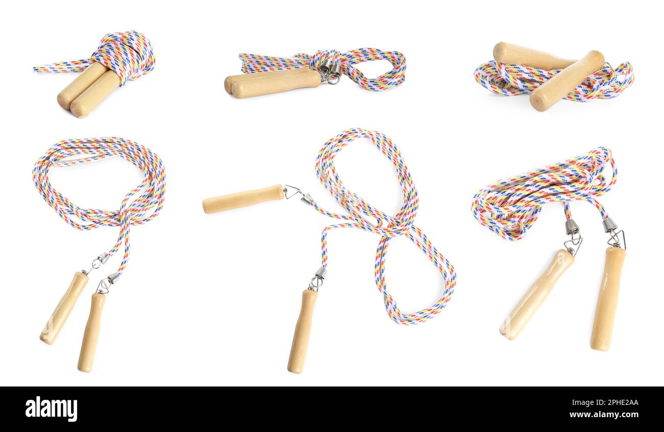 Sport top skipping rope Cut Out Stock Images & Pictures - Alamy