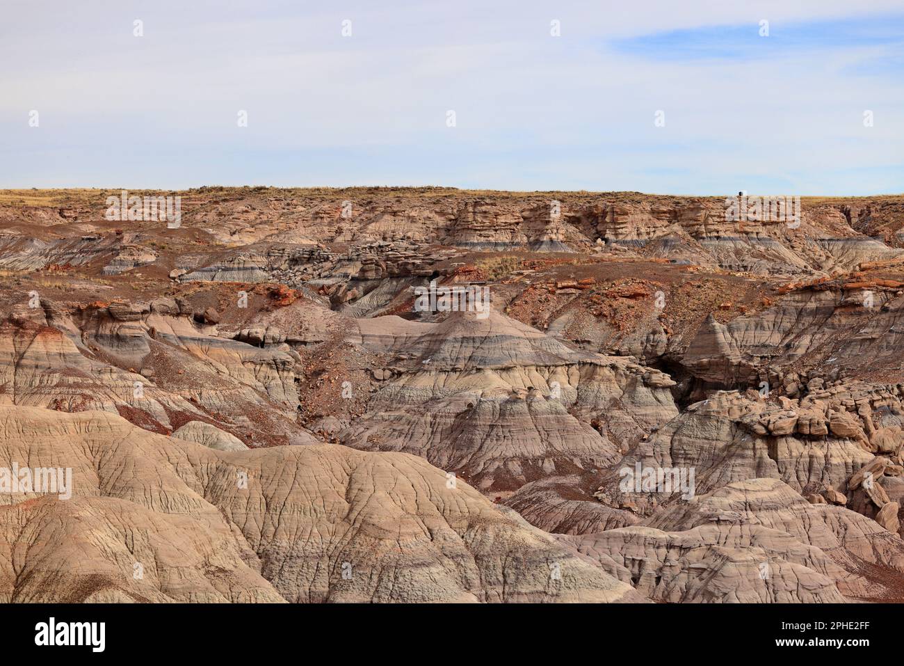 Petrified Forest National Park, a natural attraction place with many ...