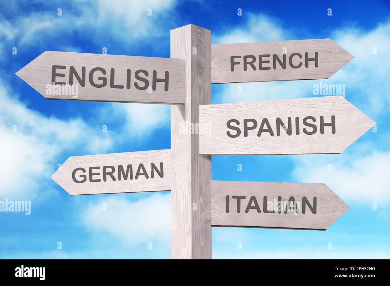 Speaking different languages hi-res stock photography and images - Alamy