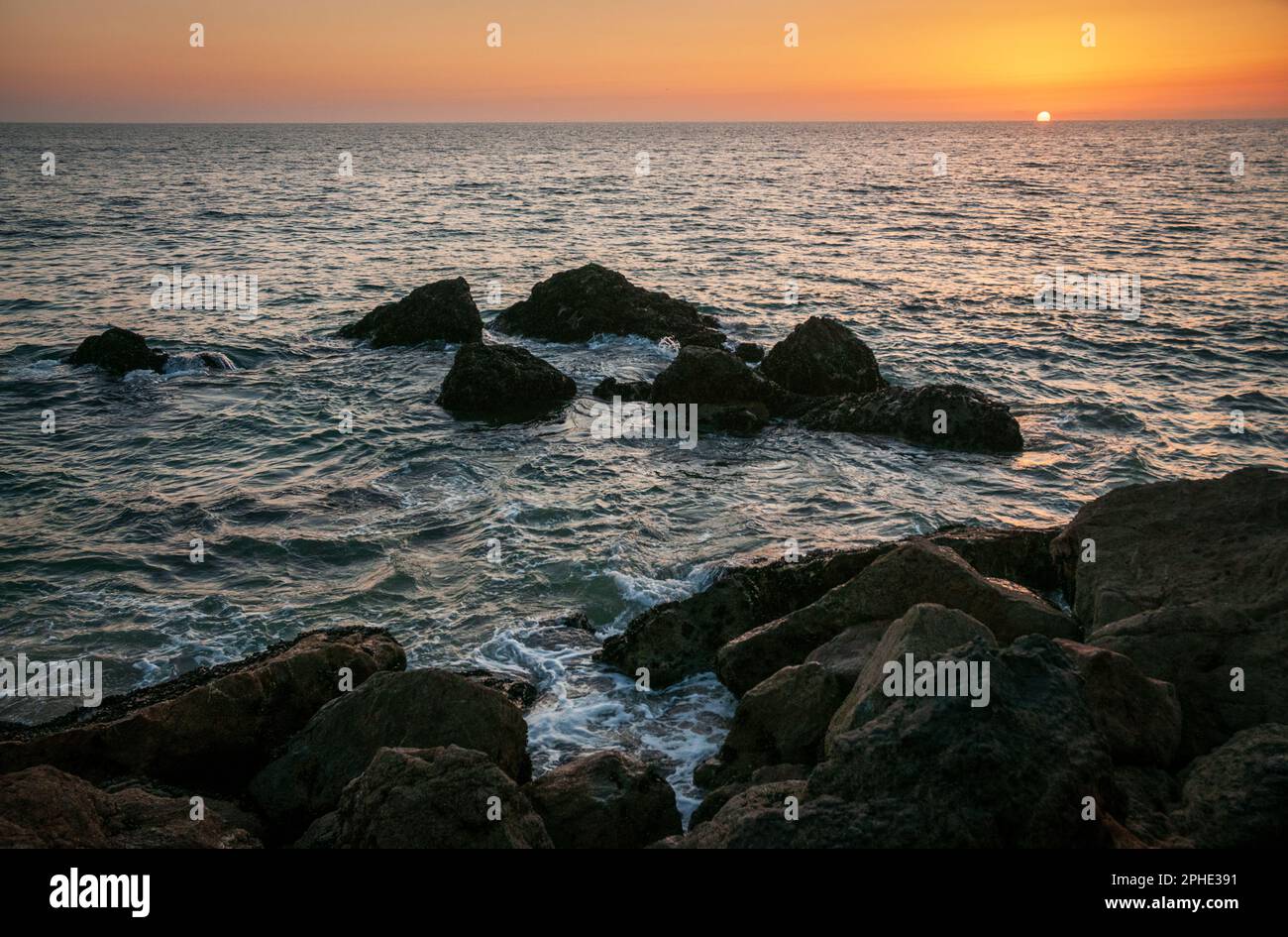 Point Dume State Beach in California Stock Photo - Alamy