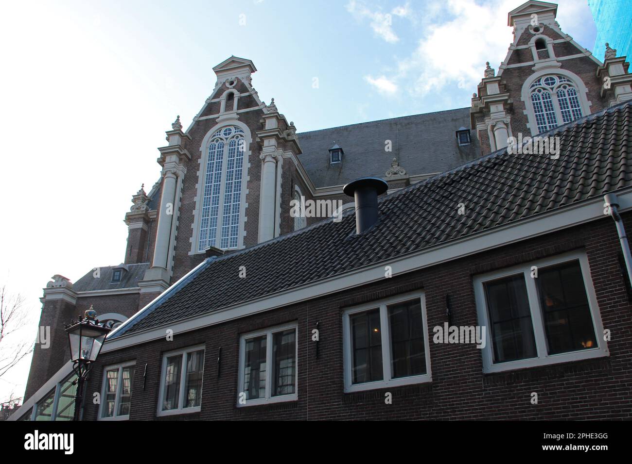 the western church (westerkerk) in amsterdam (the netherlands Stock ...