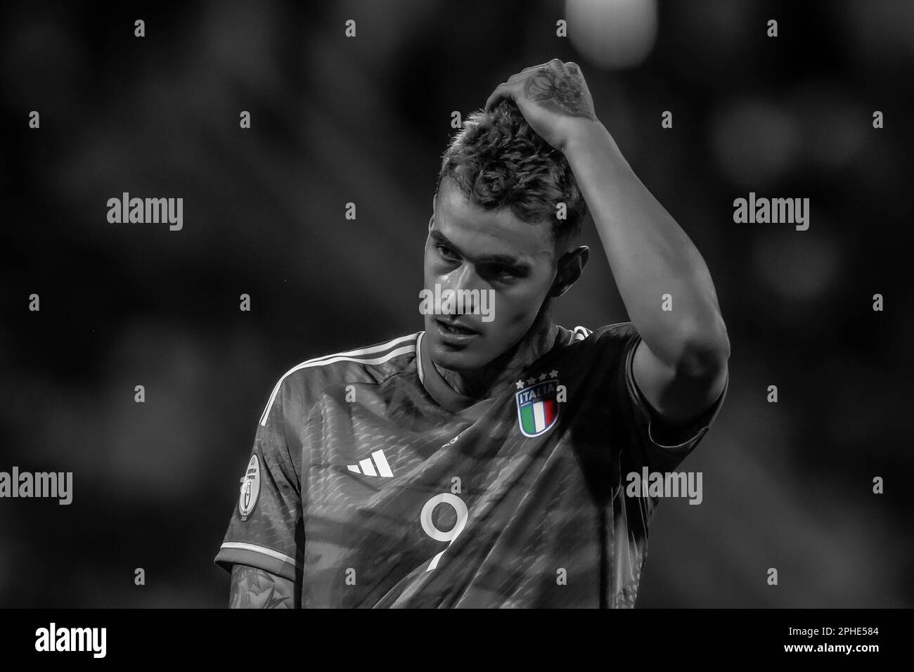 Gianluca Scamacca (Italy) during the UEFA "European Qualifiers Germany ...