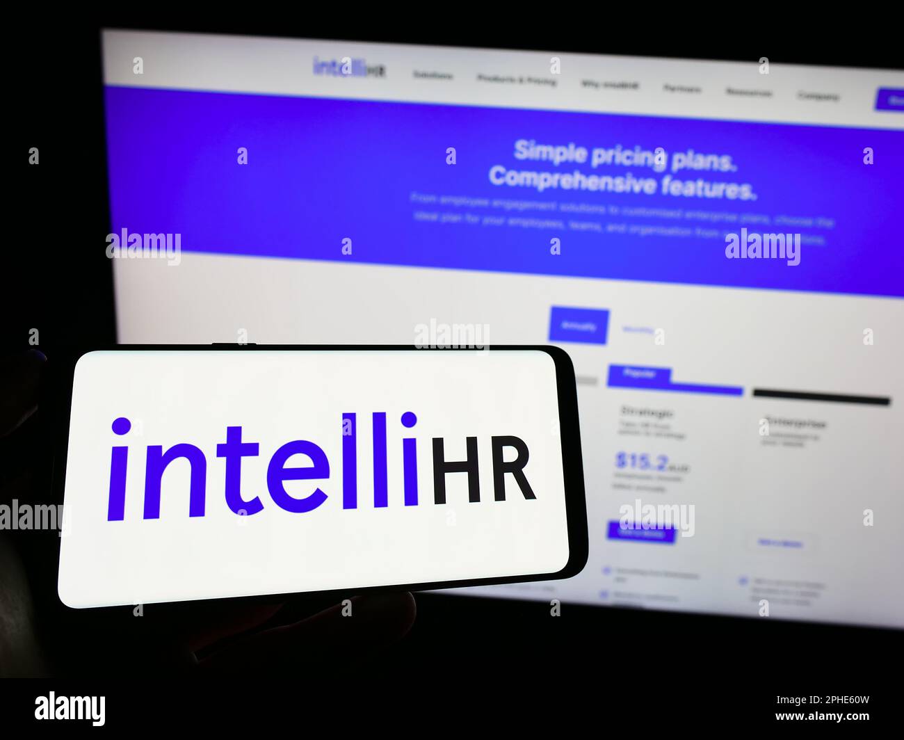 Intellihr logo hi-res stock photography and images - Alamy