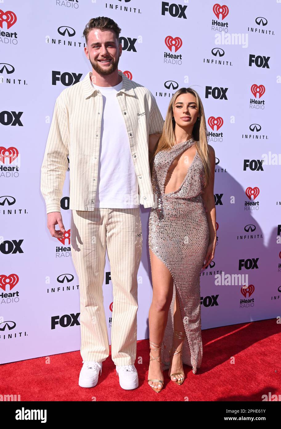 Hollywood, USA. 27th Mar, 2023. Harry Jowsey and Georgia Hassarati ...