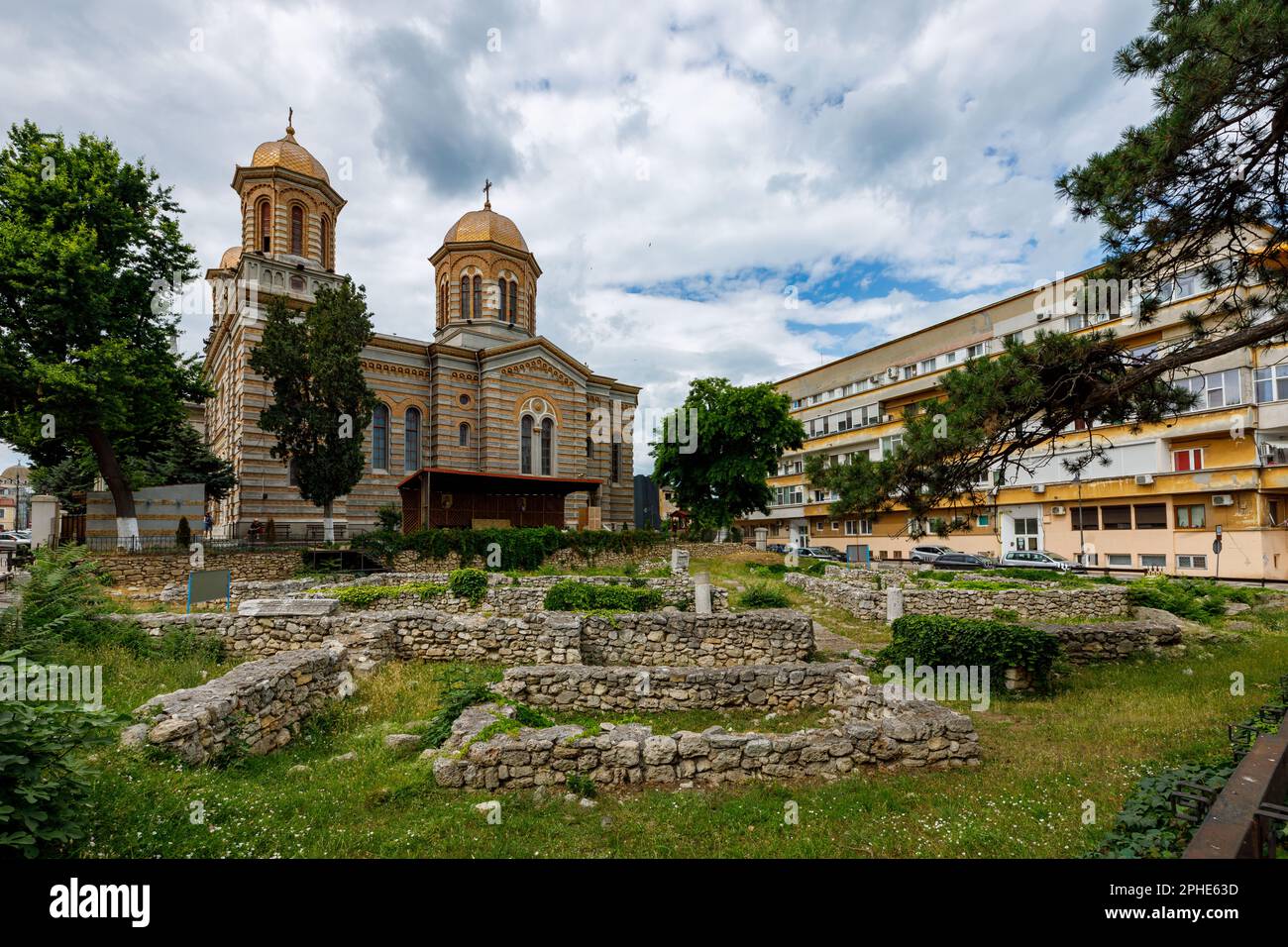 The City of Constanta at the Black Sea in Romania Stock Photo - Alamy